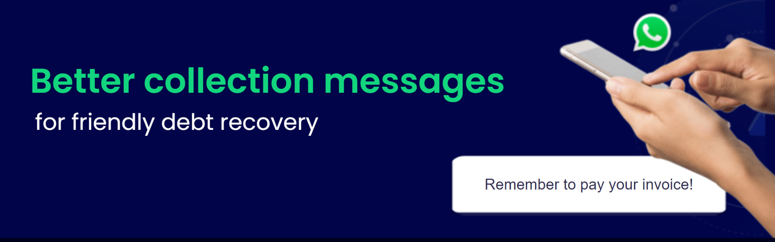 Debt collection messages for WhatsApp: learn the best ones