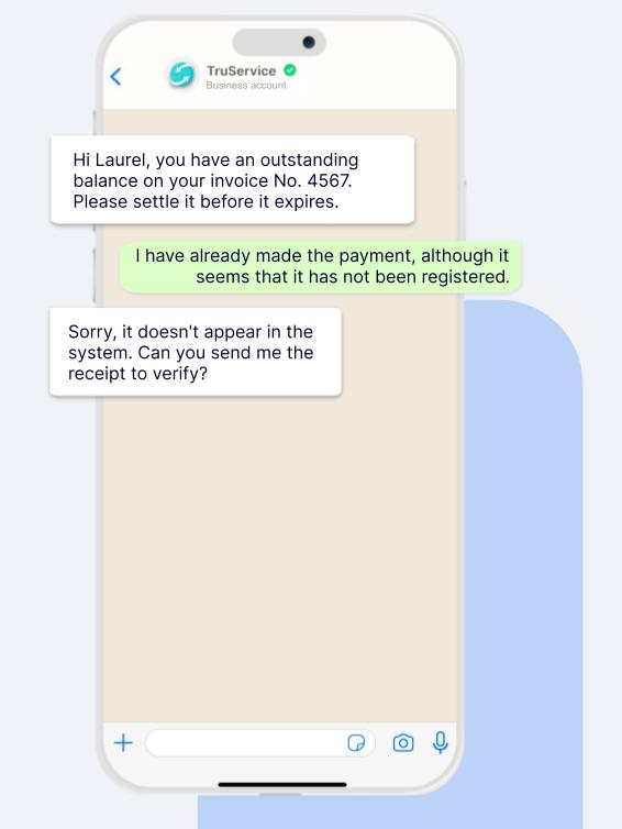 Debt collection messages for WhatsApp: learn the best ones